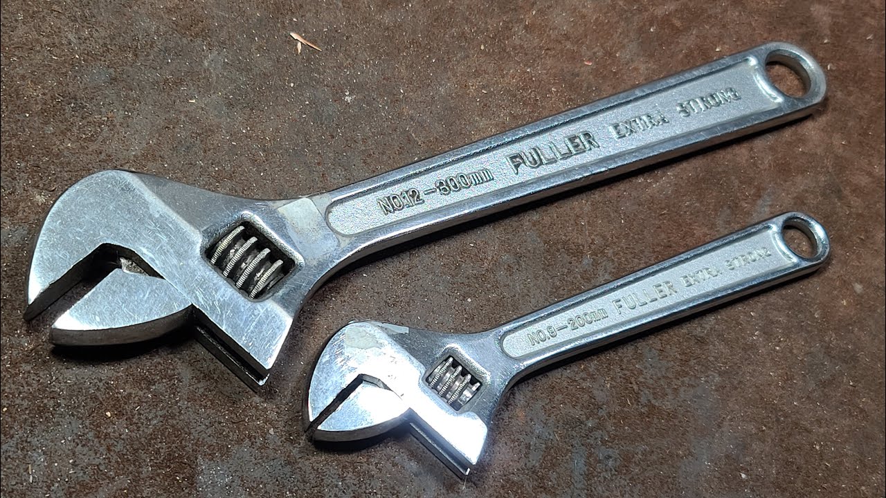 Fuller Japan Extra Strong Adjustable (Crescent) Wrench Review - YouTube
