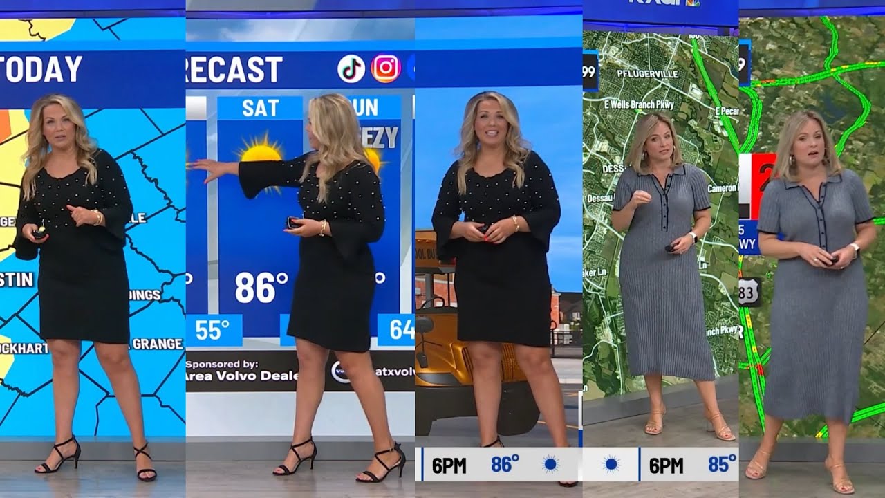 Kristen Currie and Erica Brennes from KXAN with the morning Weather and ...