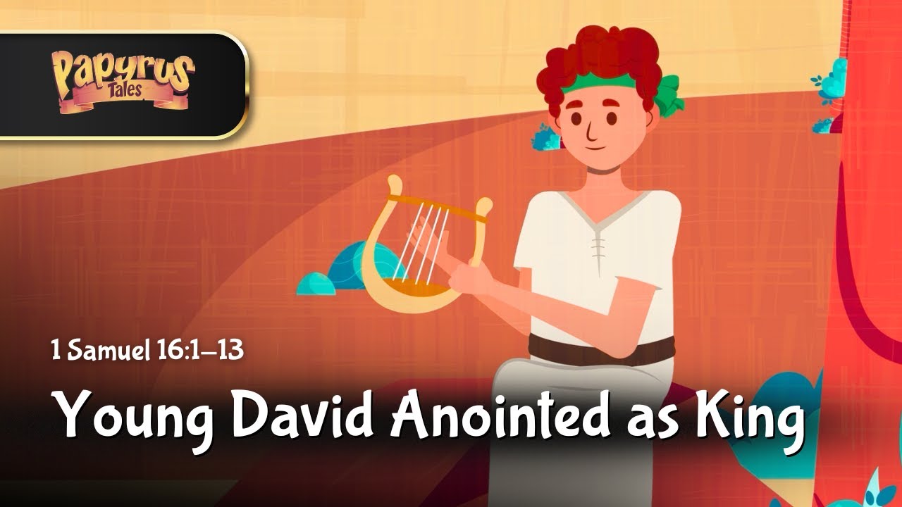 Young David Anointed as King | 1 Samuel 16 | Animated Bible Story for ...