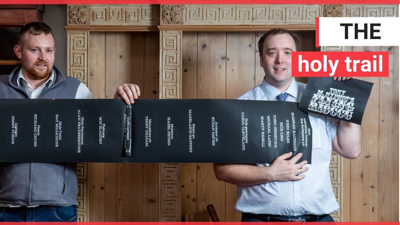 Rare Monty Python end credits scroll up for auction - for up to £6,000 ...