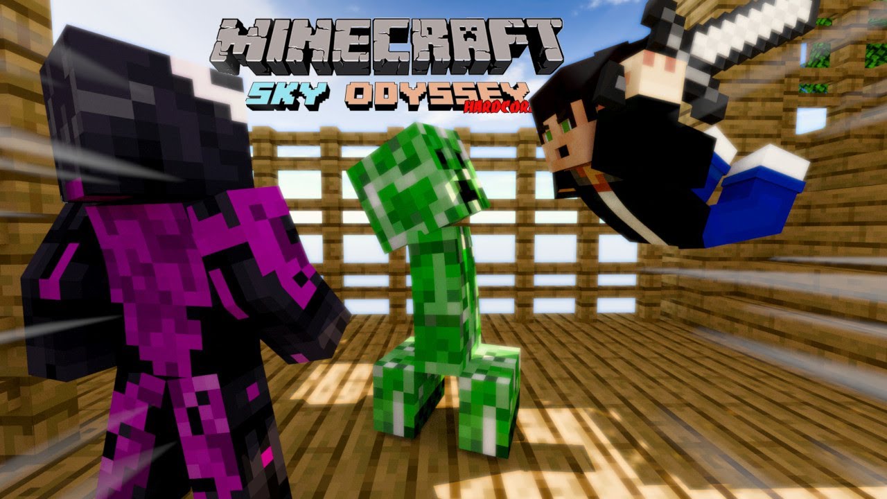 Dieser CREEPER will unser MINECRAFT HARDCORE Projekt zerstören ...