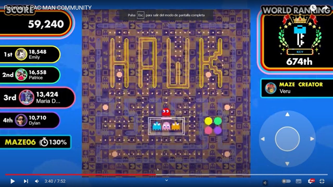 Pacman 5 PAC MAN COMMUNITY - YouTube