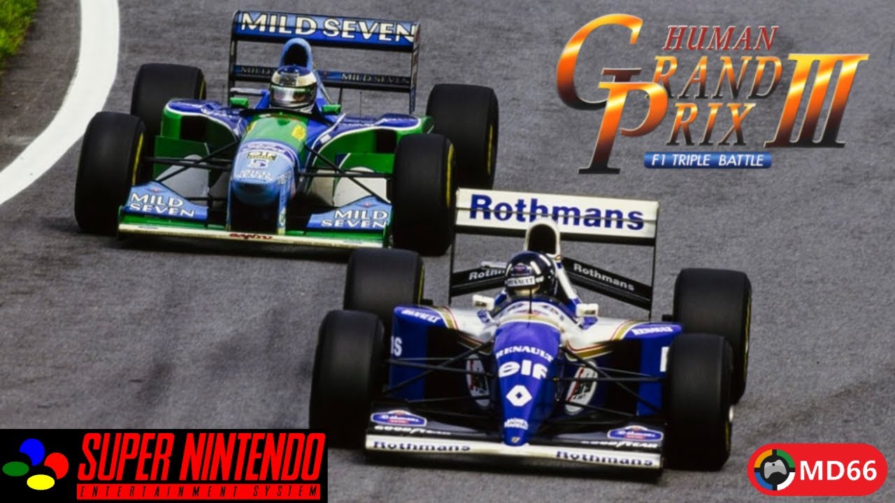Human Grand Prix III: F1 Triple Battle - SUPER NES / Super Famicom ...