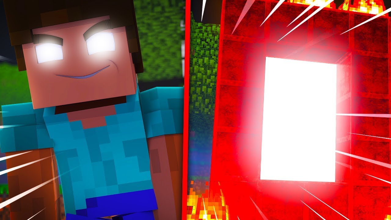 Minecraft Herobrine - How To Make a Portal to HEROBRINE! - YouTube