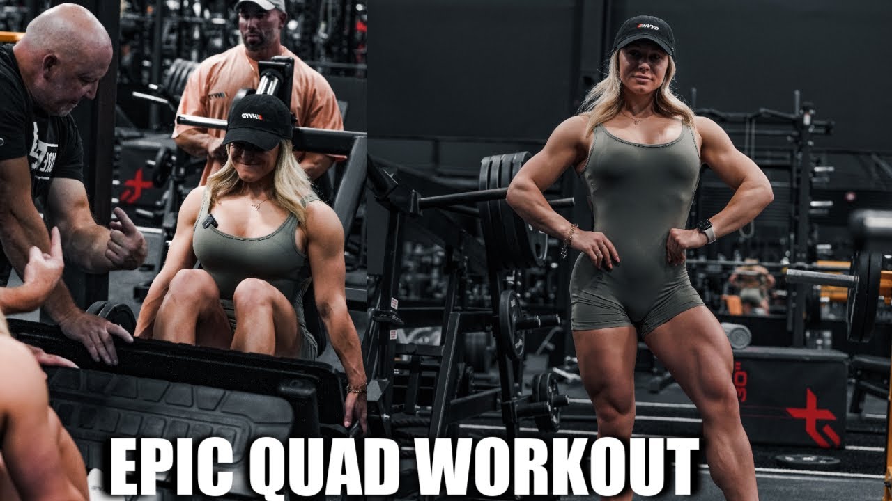 QUAD FOCUS WORKOUT WITH ERIC & DORIAN - YouTube