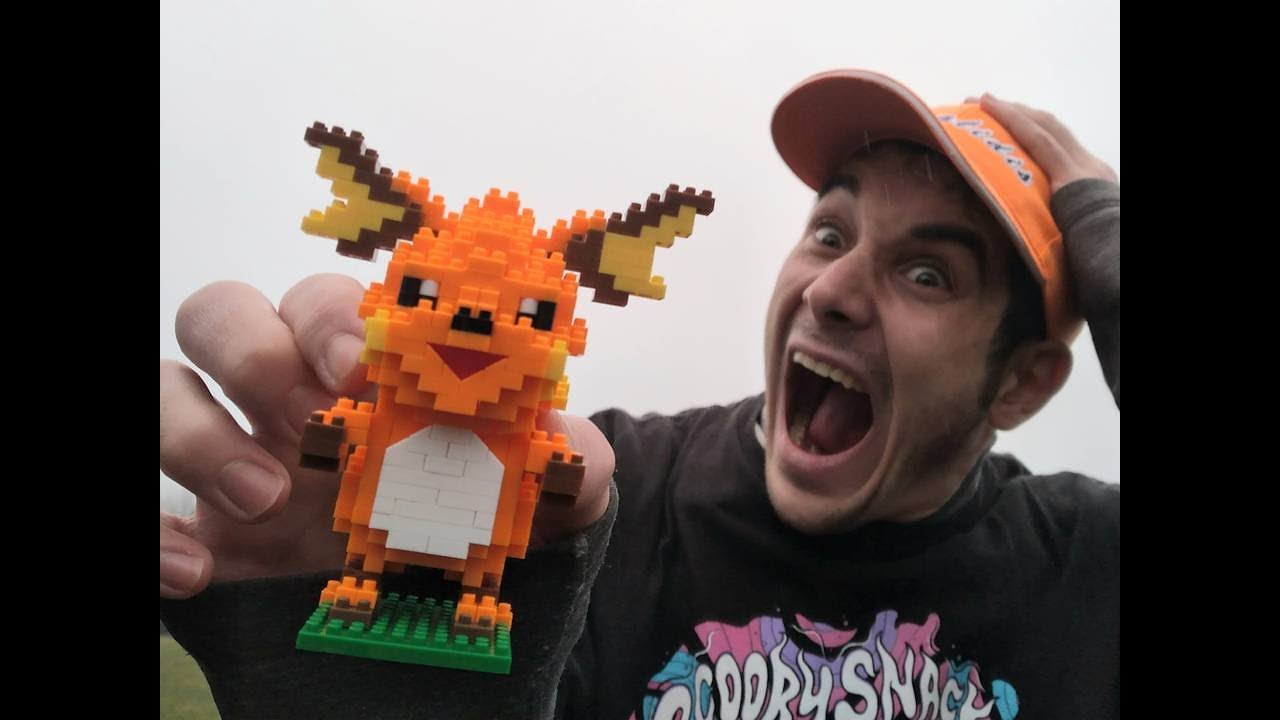Pokemon Lego Nanoblock Timelapse Episode 1 Raichu - YouTube