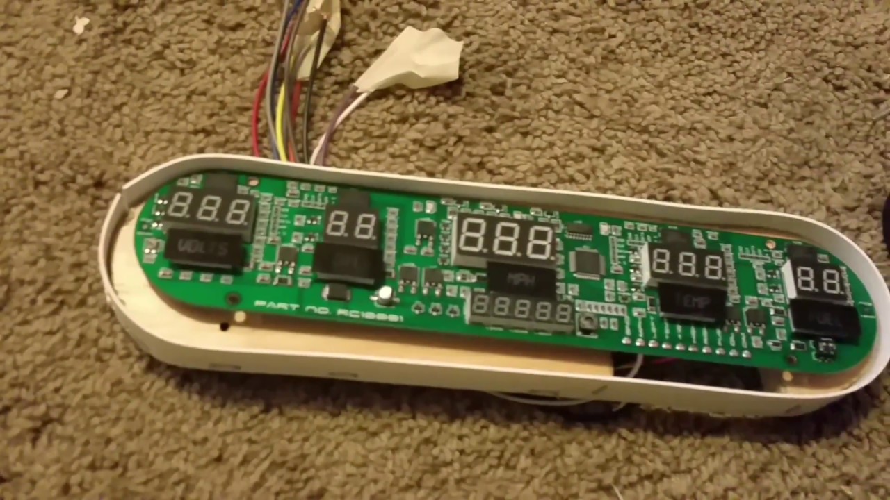 Intellitronix Universal 5 Gauge Digital Cluster. - YouTube