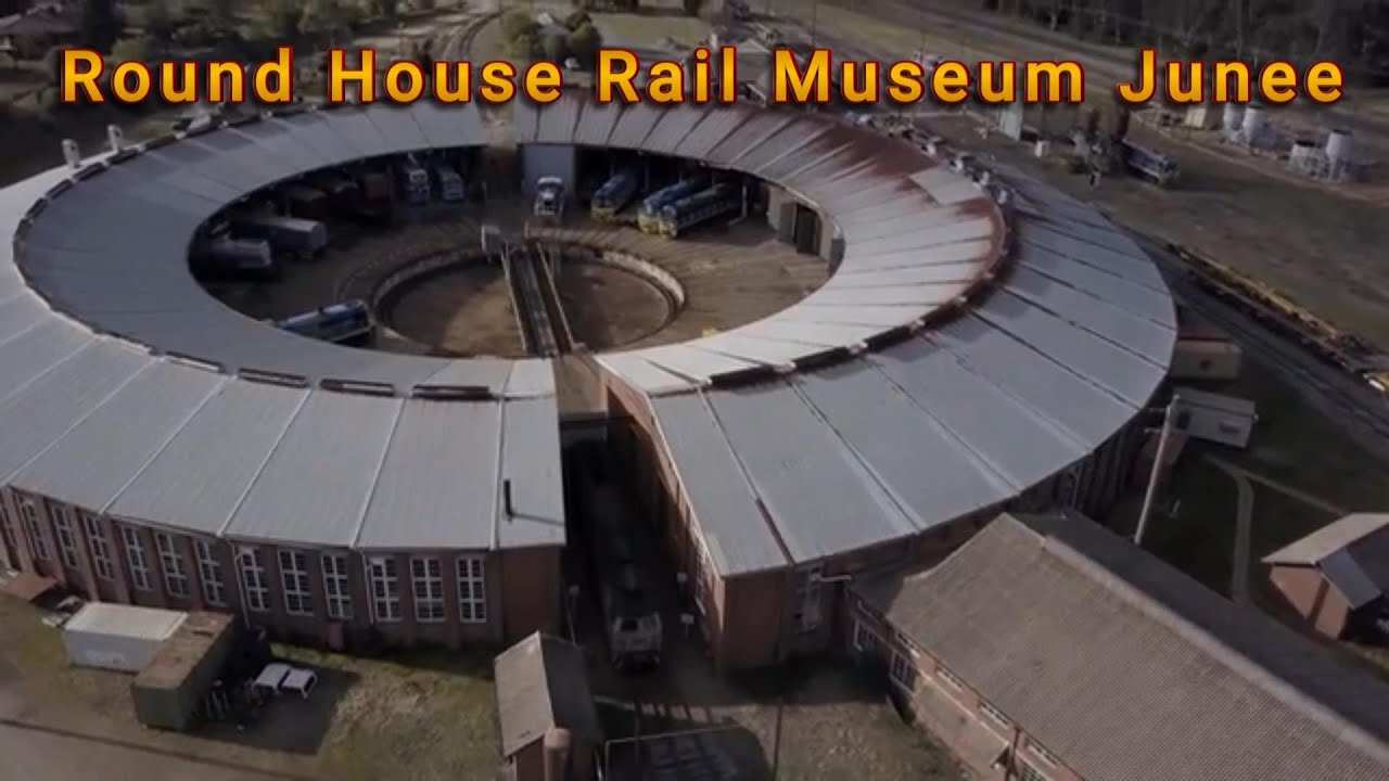 The Roundhouse Rail Museum, Junee - YouTube