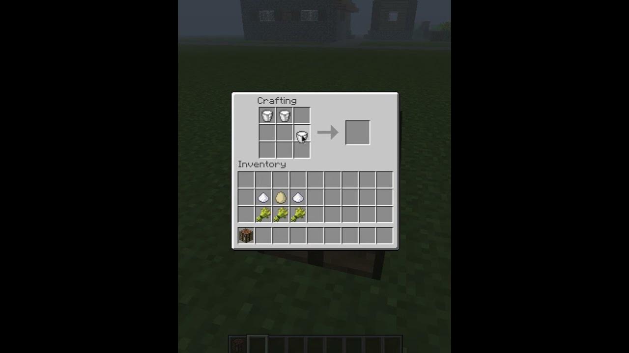 How to make cake in minecraft - YouTube