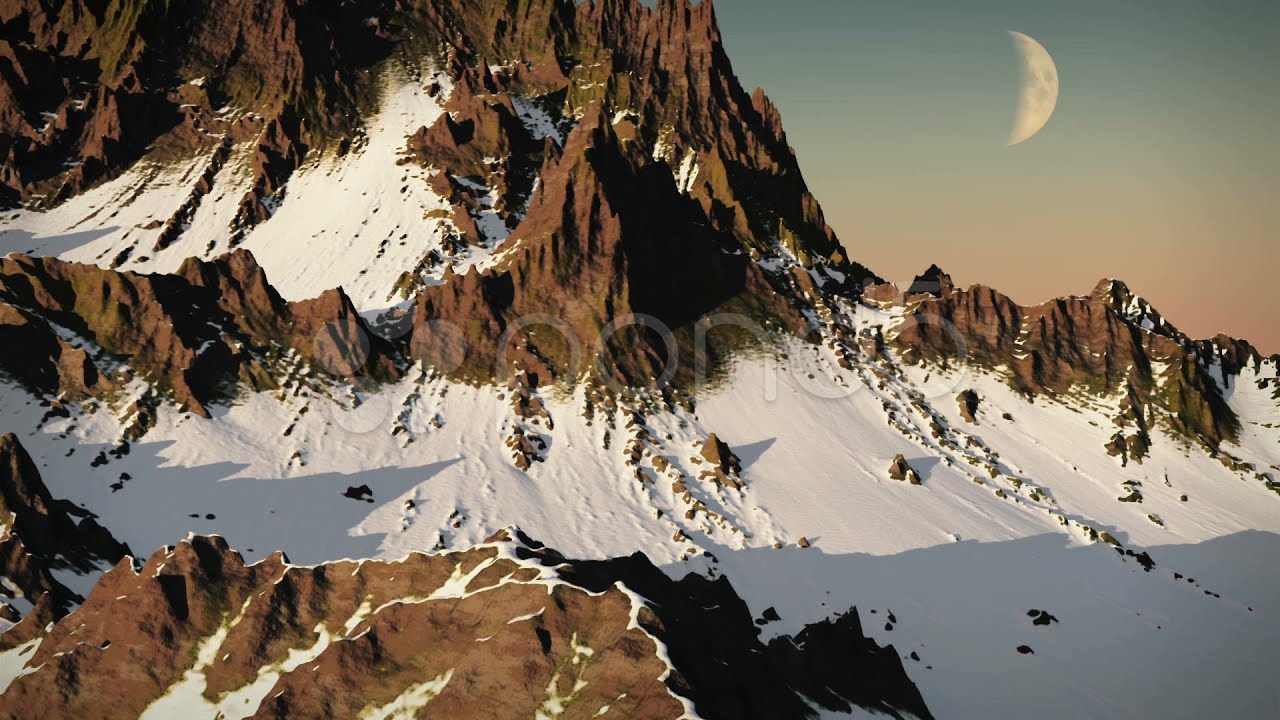 (1243) Wilderness snow mountain peaks winter exploration extreme ...