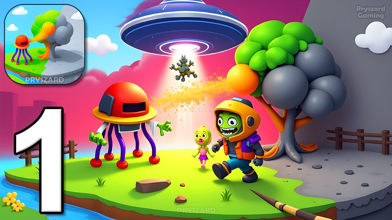 Color Eaters - Gameplay Walkthrough Part 1 - Grab Color With Color ...
