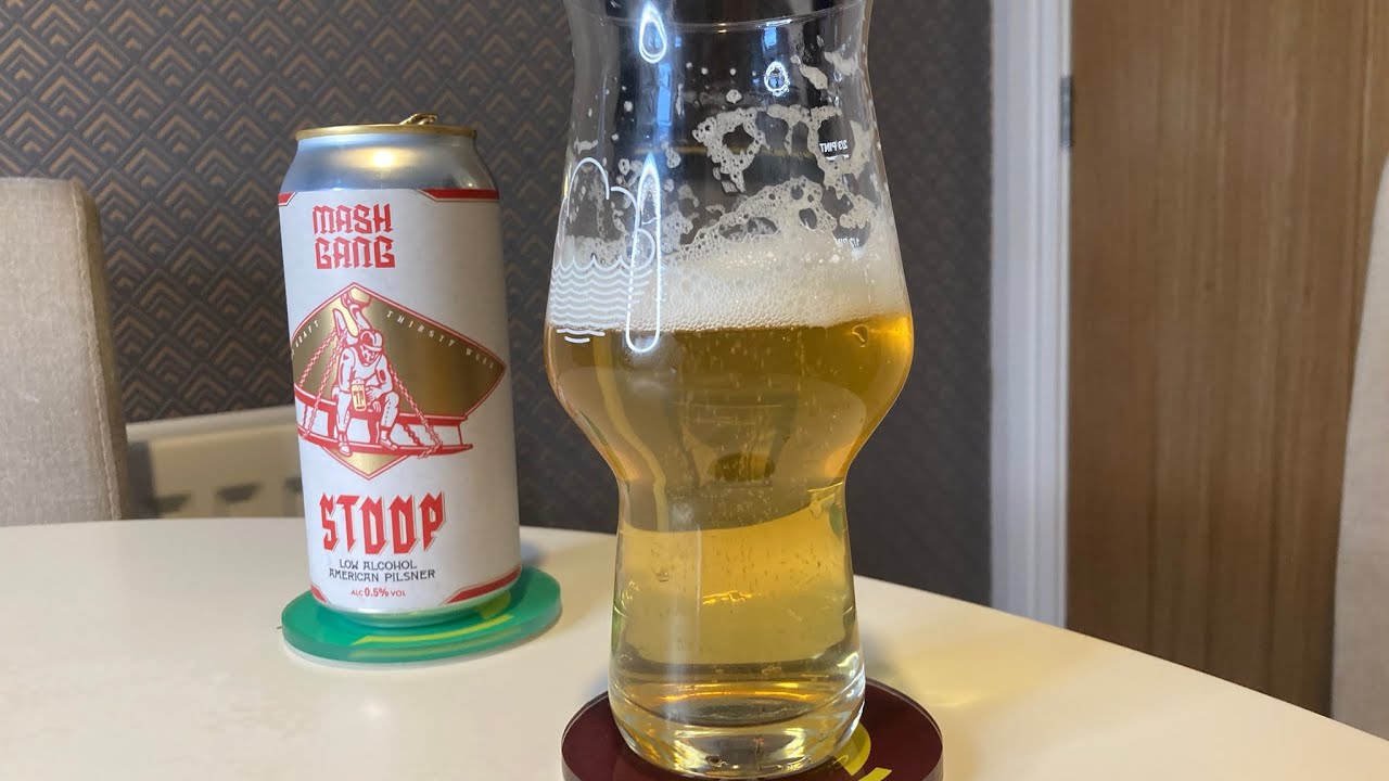 Mash Gang - Stoop American Pilsner - YouTube