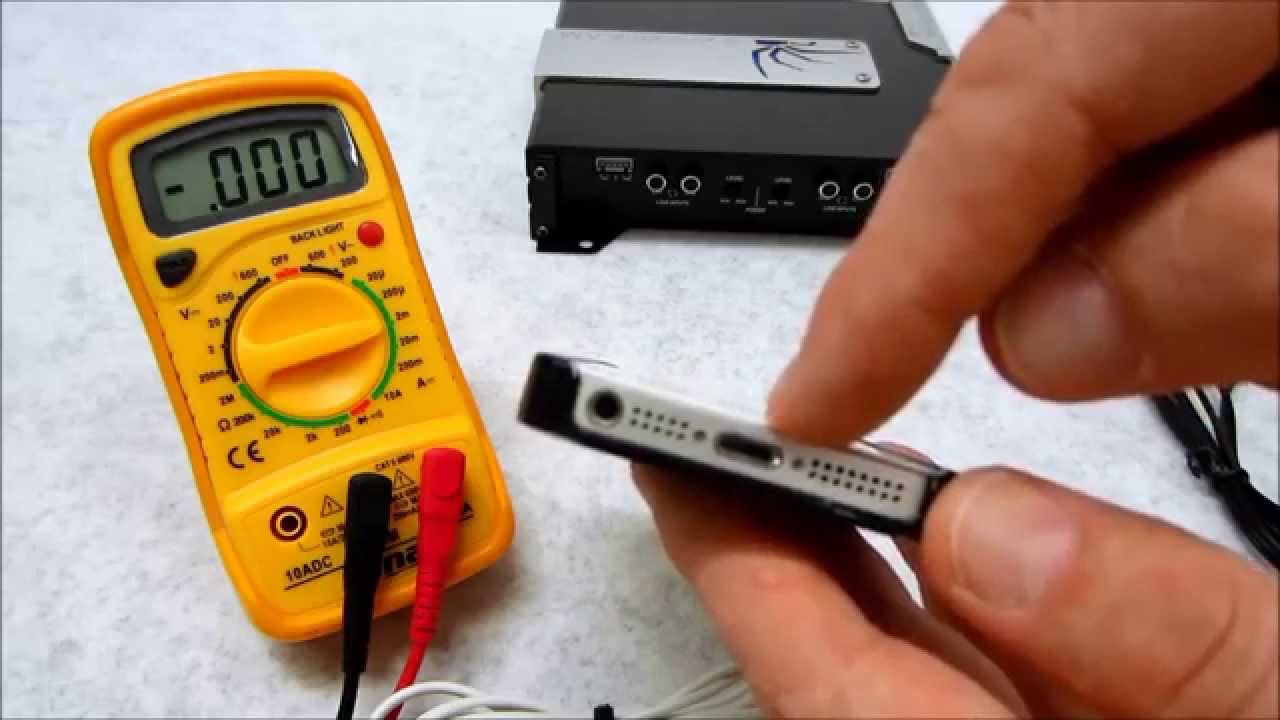 How to use the audio output on iphone 5 and iphone 6 - YouTube