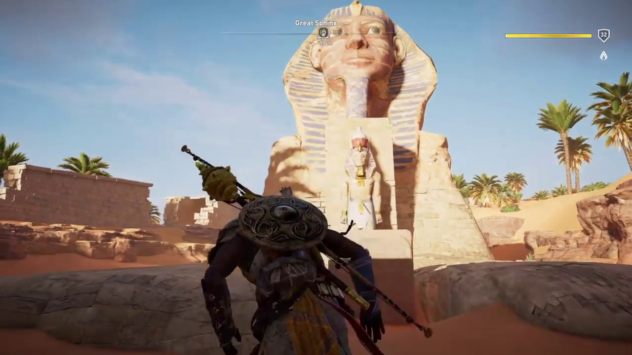 Assassin's Creed® Origins Secret of the Sphynx!!! - YouTube