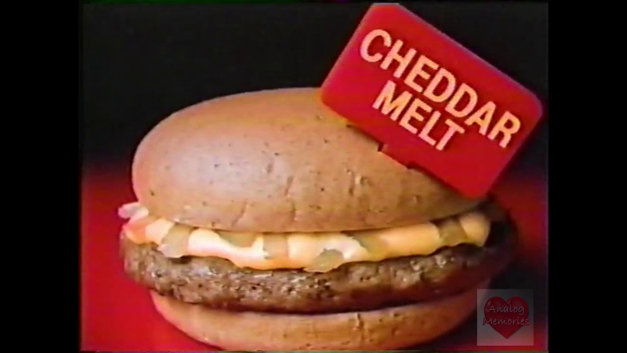 McDonald's Cheddar Melt | Television Commercial | 1988 - YouTube