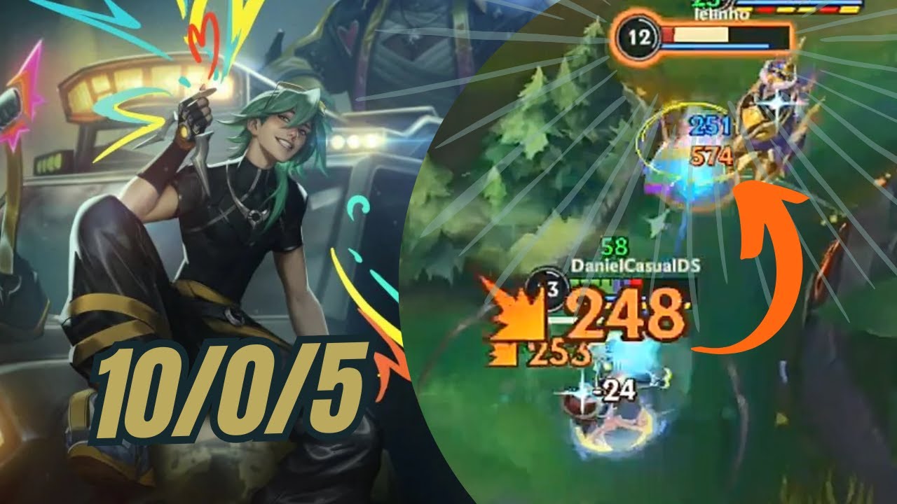 EZREAL GAMEPLAY - ADC DRAGON LANE - EZ RUNES & BUILDS - LEAGUE OF ...