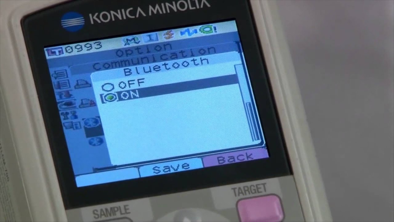 Espectrofotómetro Konica Minolta CM 700D - YouTube