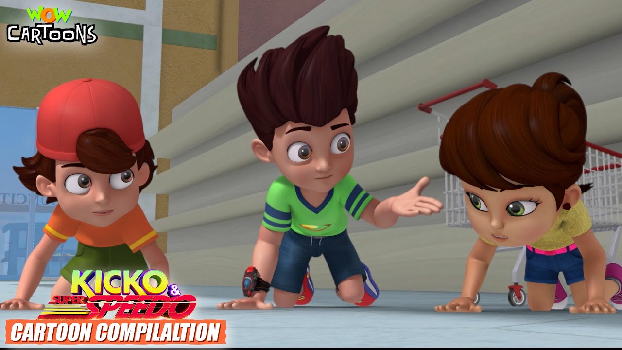 Kicko Aur Twinkle Par Hai Khatra | Kicko Cartoon Compilation | 55 ...