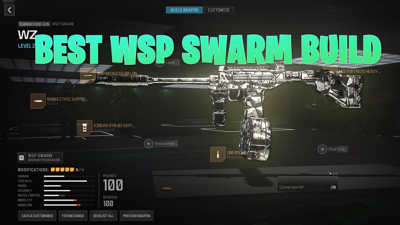 BEST WSP SWARM BUILD IN MW3 !!!! 🔥🔥🔥🔥 - YouTube