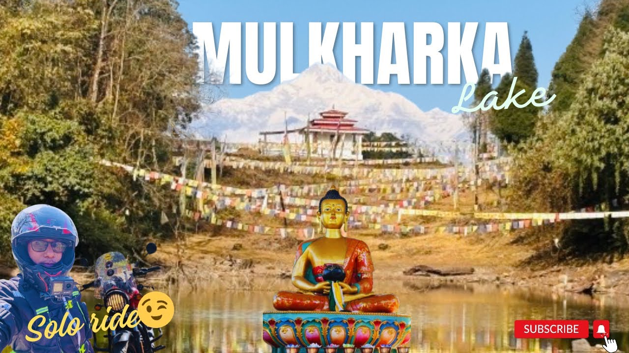 Solo Ride 🏍️To Mulkharka Lake🌊//Phusrae Lake//Buddha Amitabha Statue🙏 ...
