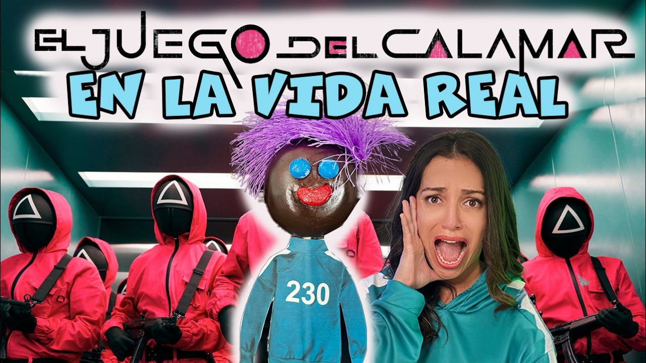 JUEGO DEL CALAMAR EN LA VIDA REAL - YouTube