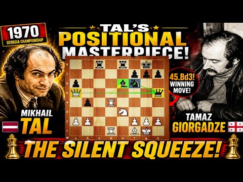 Mikhail Tal's Silent Squeeze! vs Tamaz Giorgadze (1970)