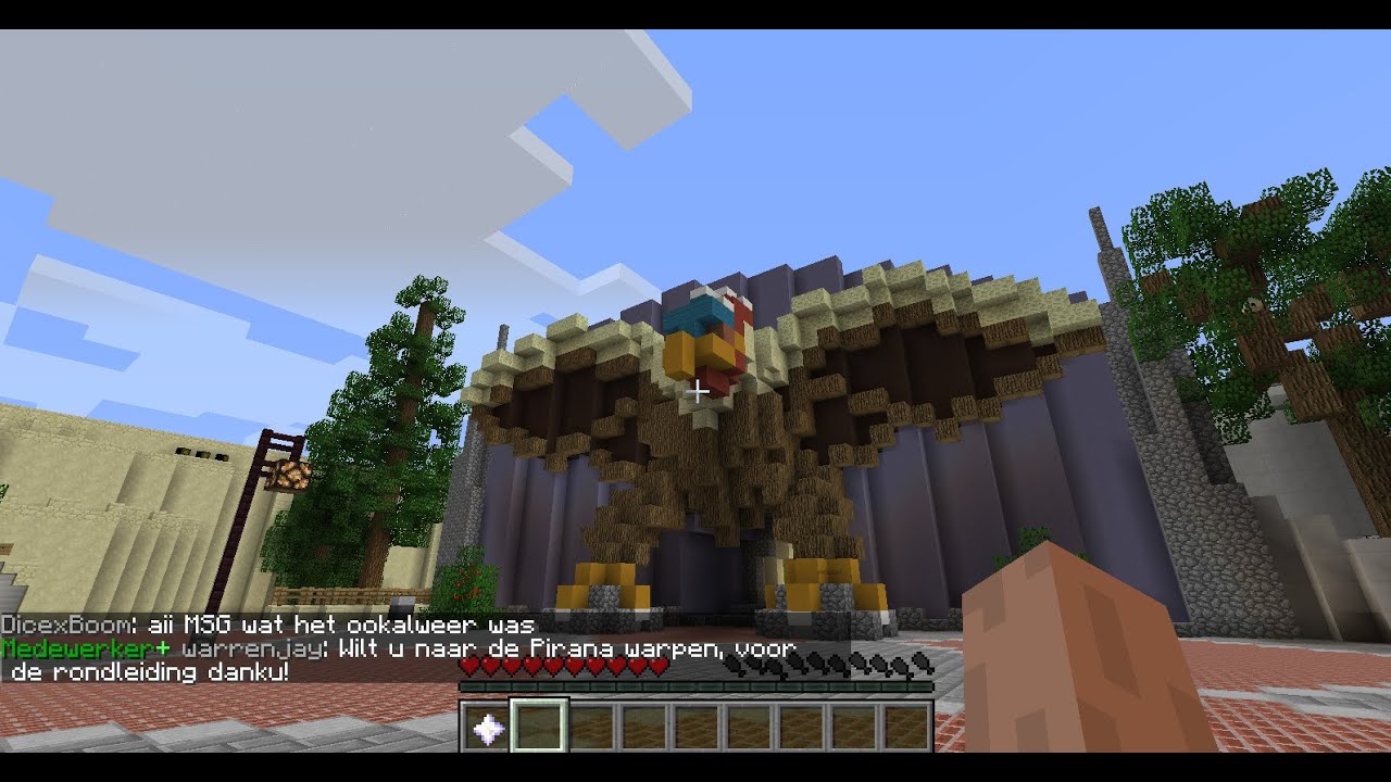 minecraft efteling attractie: Joris en de draak, de vliegende hollander ...
