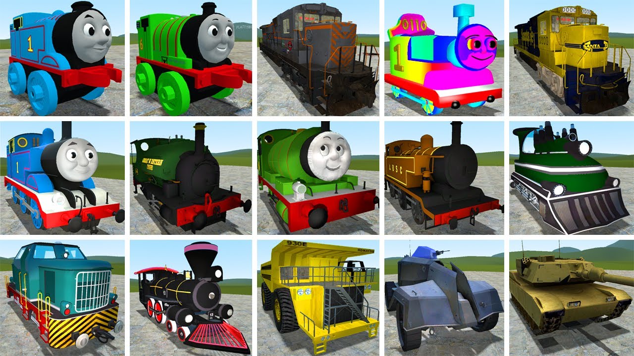 All New Thomas & Friends in Garry's Mod #2 (Thomas The Train) - YouTube