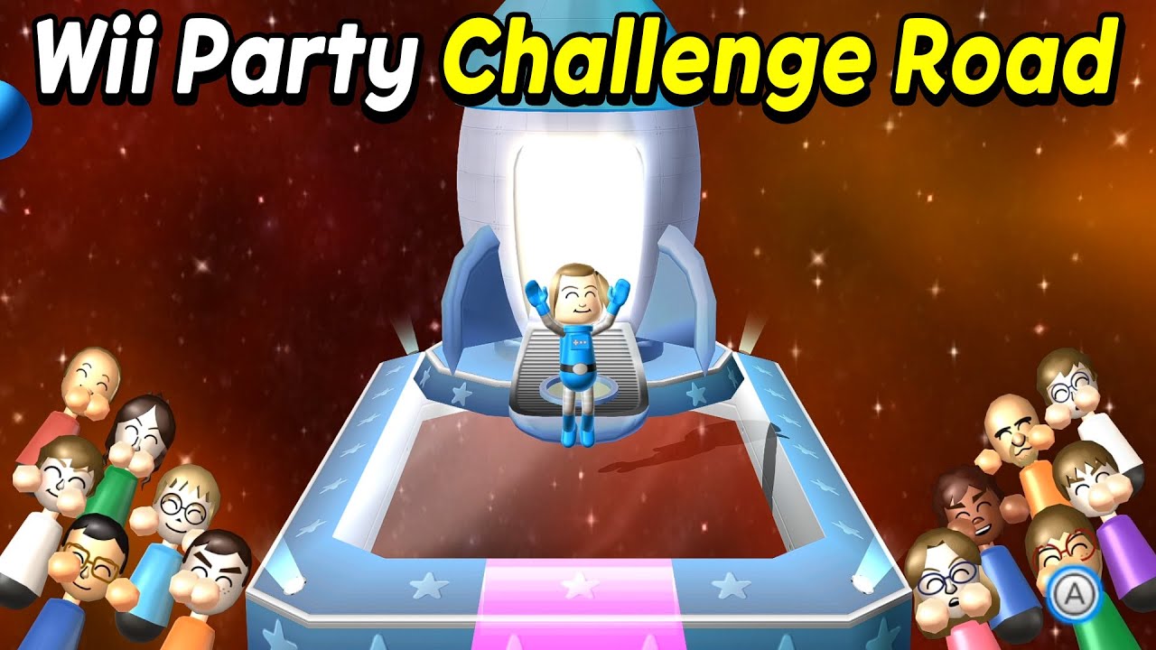 Wii Party Challenge Road gameplay | Solo Mode | AlexGamingTV - YouTube