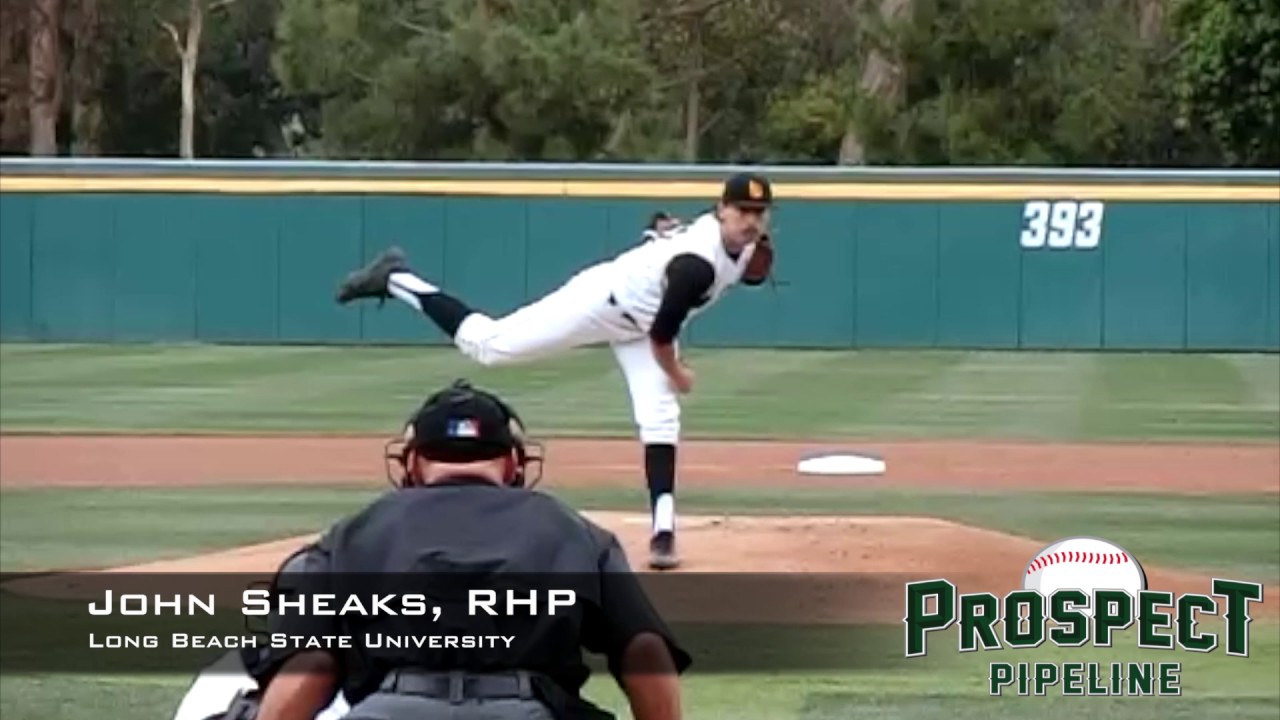 John Sheaks, RHP, Long Beach State University, Pitching Mechanics at ...
