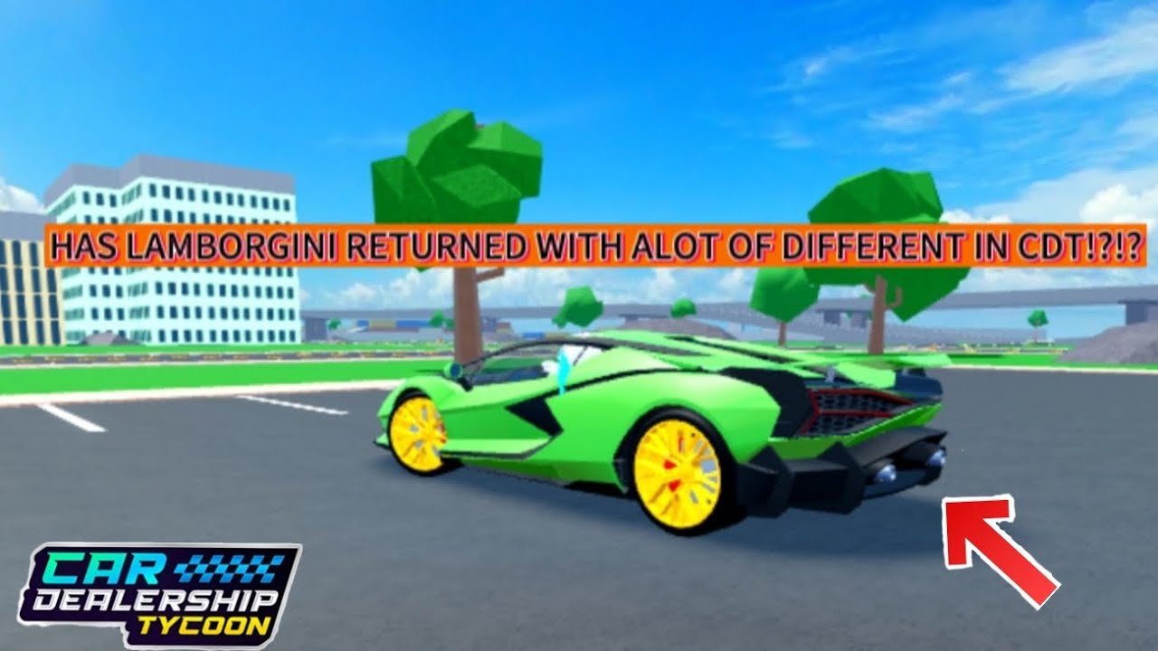 Has lamborgini returned with alot of change in CDT!|Car Dealership ...