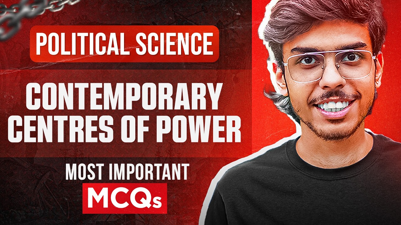 Contemporary Centres of Power Class 12 Political Science Most Important ...