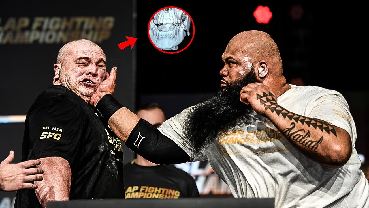 Top Hardest Slaps from Slap Fighting Championship! - YouTube