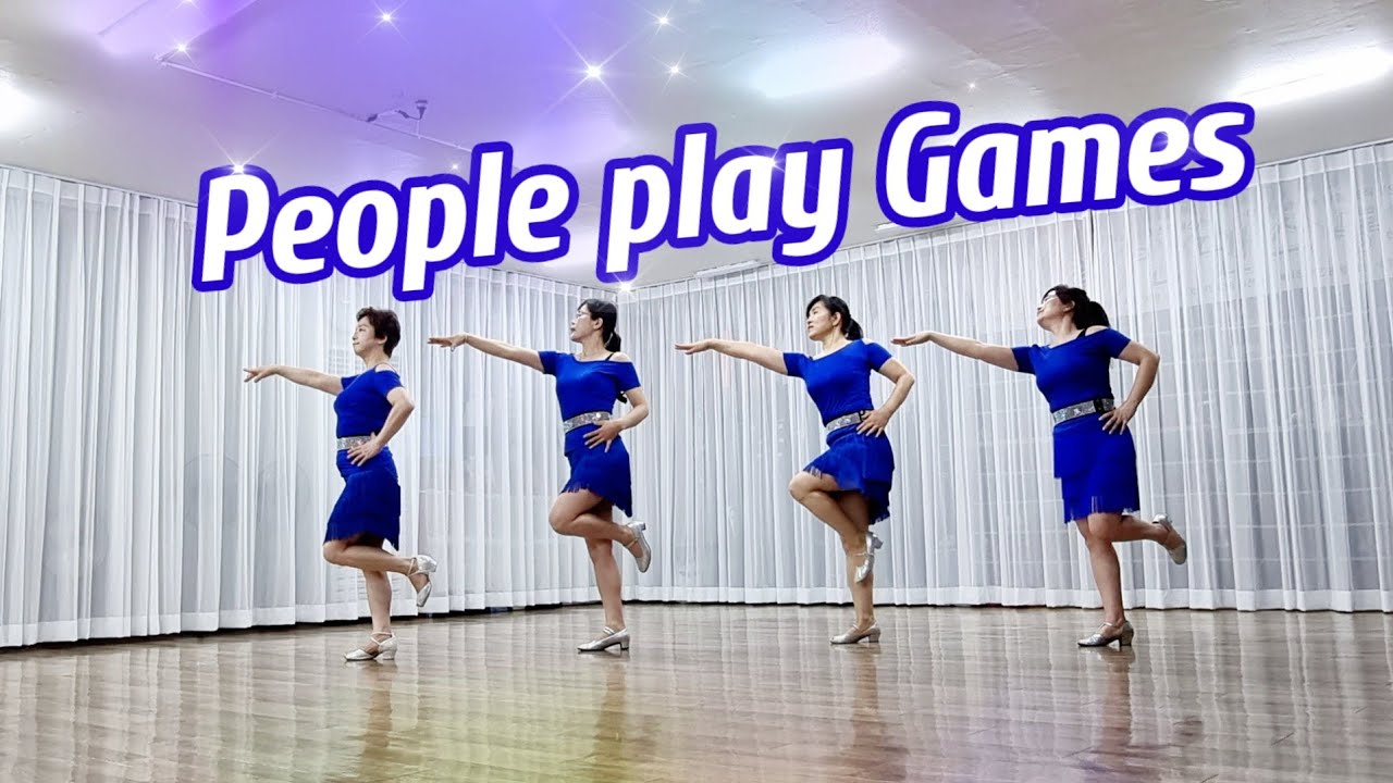 People Play Games Line Dance (High Improver)/Roosamekto Mamek(INA ...