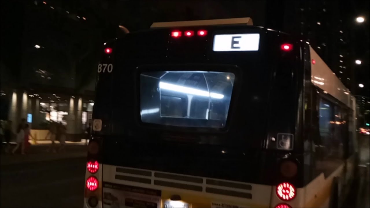 Honolulu TheBus #870 Route E (rare) - YouTube