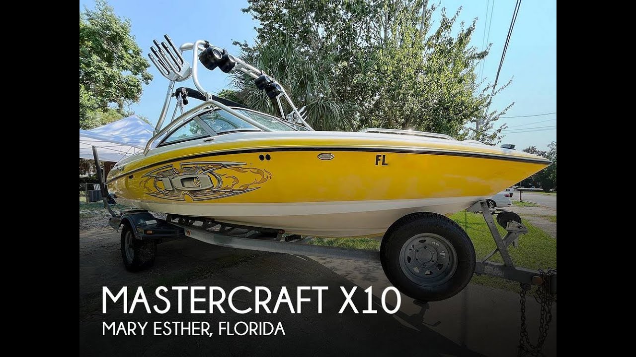[UNAVAILABLE] Used 2004 Mastercraft X10 in Mary Esther, Florida - YouTube