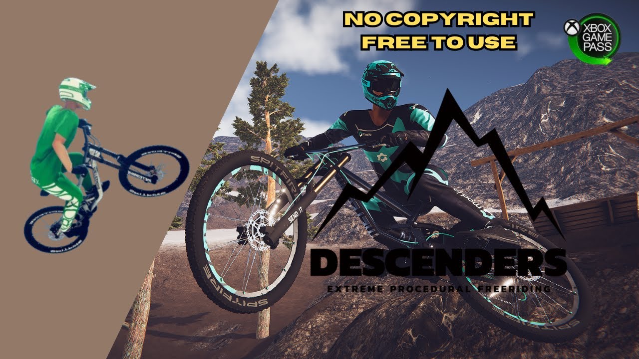 Descenders - NO COPYRIGHT GAMEPLAY - FREE TO USE - YouTube