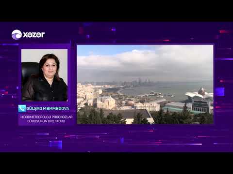 Sabahda etibarən havanın temperaturu yüksələcək