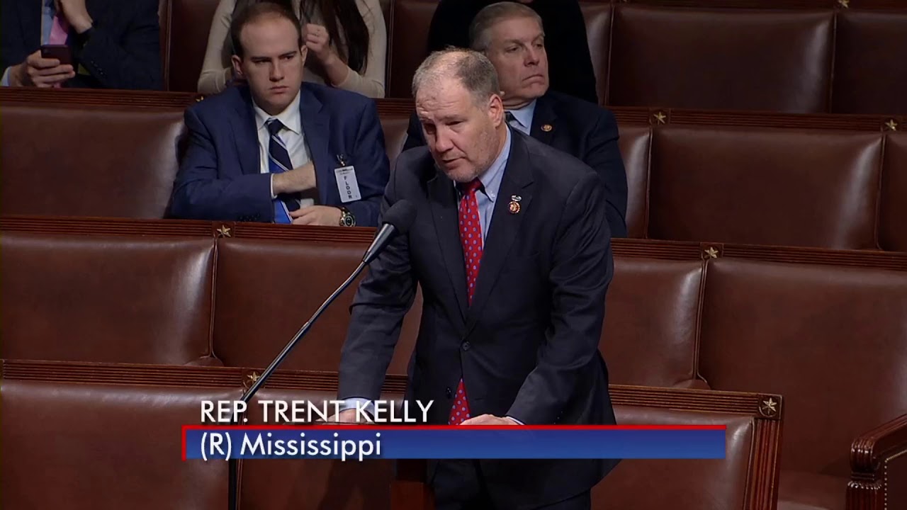 Rep Kelly Delivers Remarks on House Floor in Support of HR 1615 - YouTube