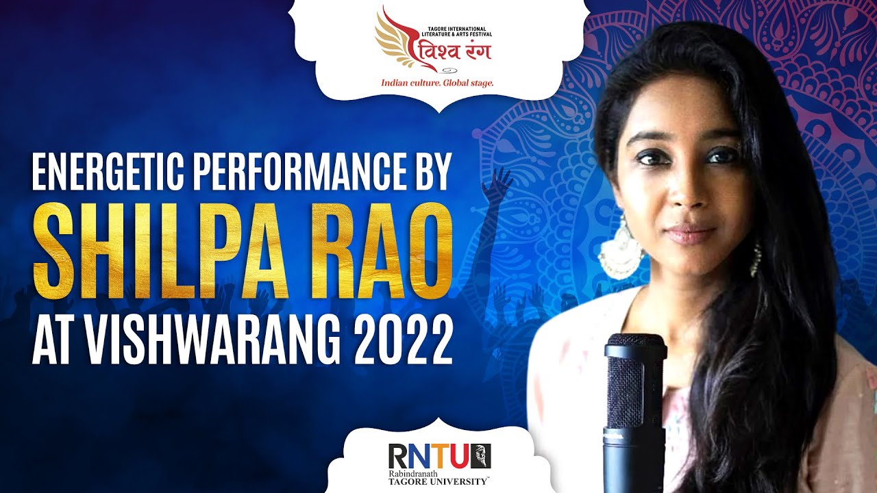 Energetic performance by Shilpa Rao | Vishwarang 2022 | @ShilpaRaoLive ...