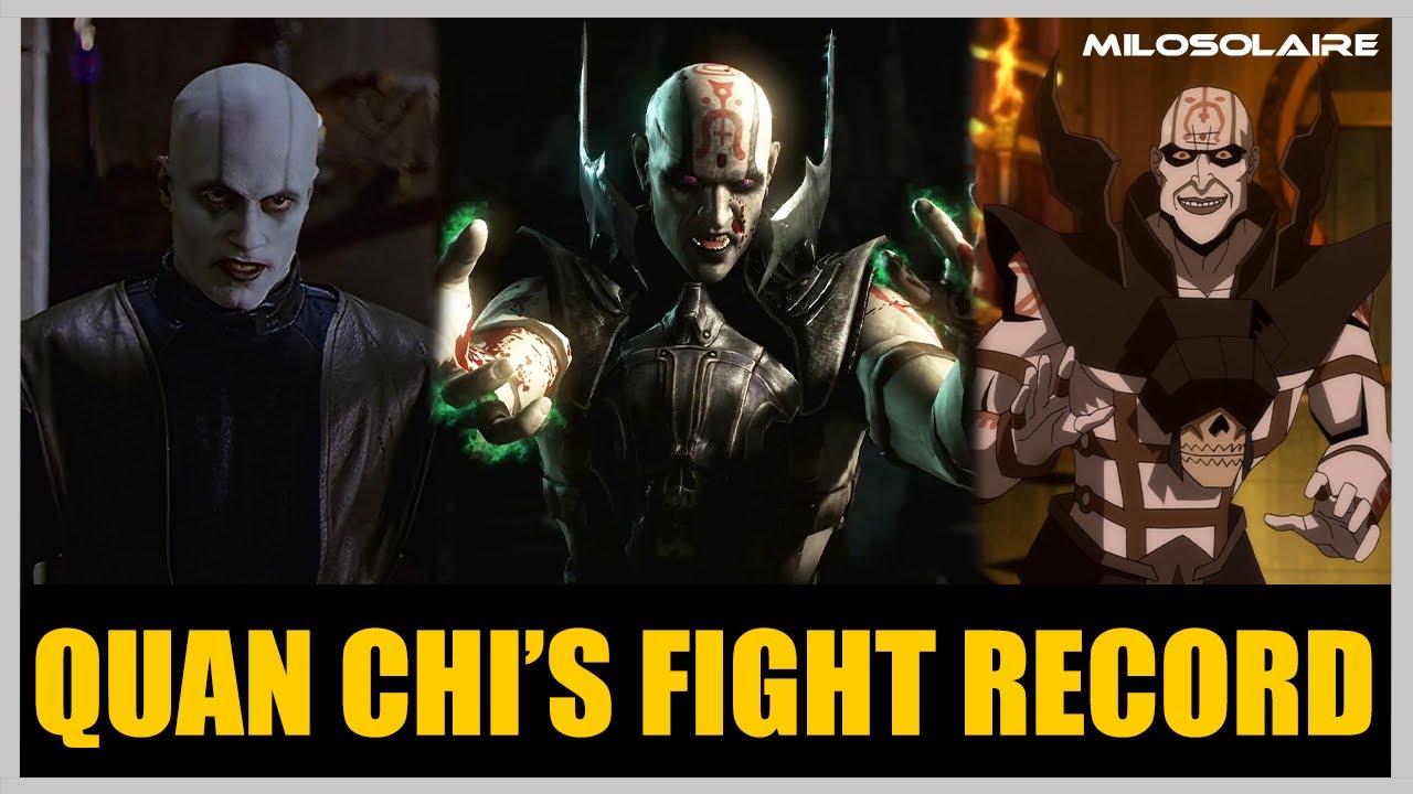 Quan Chi's Complete Mortal Kombat Fight Record - YouTube