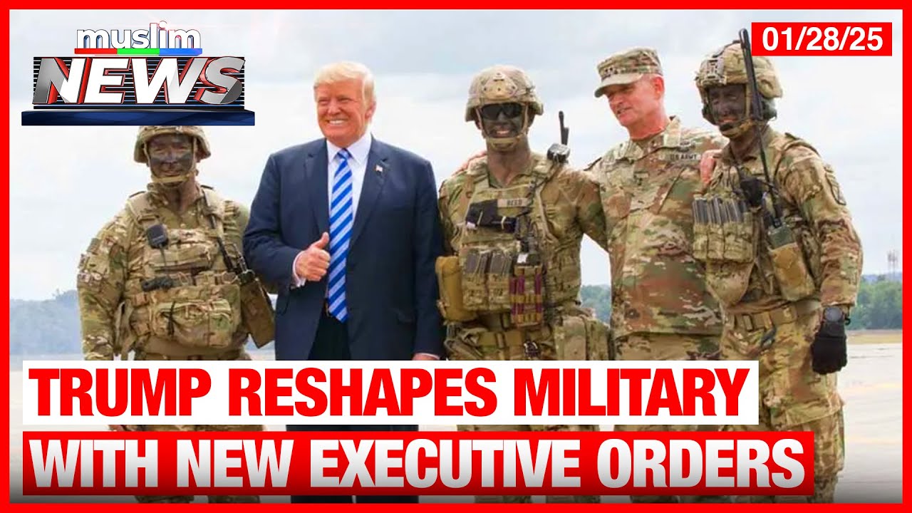 Trump Reshapes Military With New Executive Orders - YouTube
