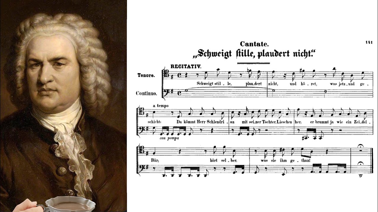 Bach - Kaffeekantate: Schweigt Stille, plaudert nicht, BWV 211 - YouTube