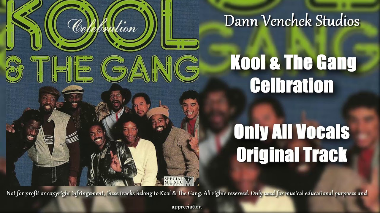 Kool & The Gang - Celebration | Only Vocals | Isolated Full Track