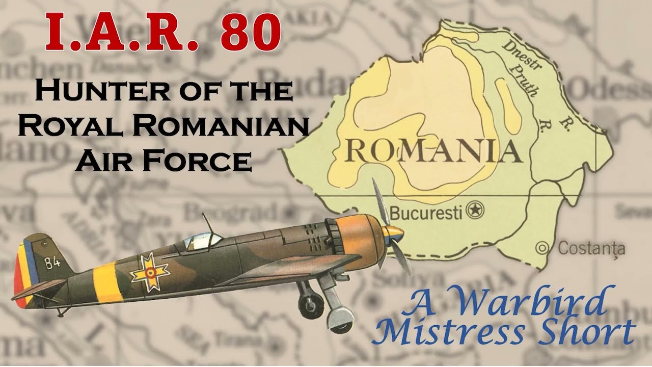 IAR 80: Hunter of the Royal Romanian Air Force - YouTube