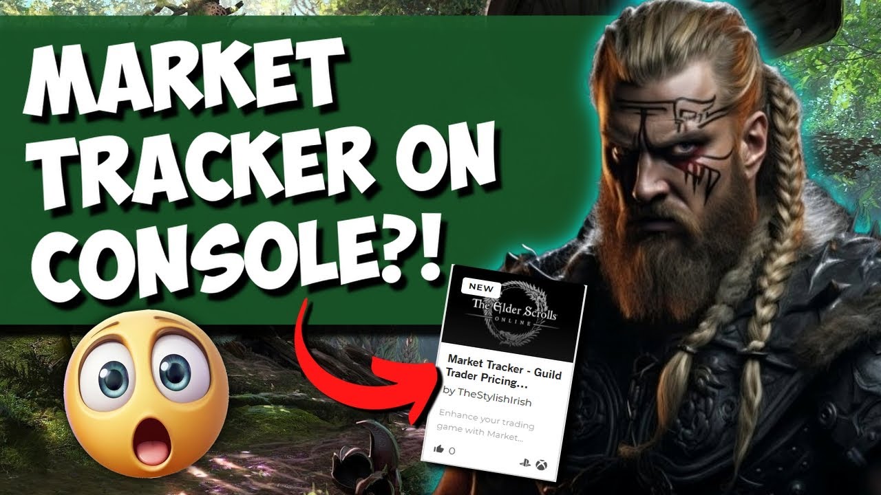 🔥ESO: Market Tracker Addon COMING to Console?! - YouTube