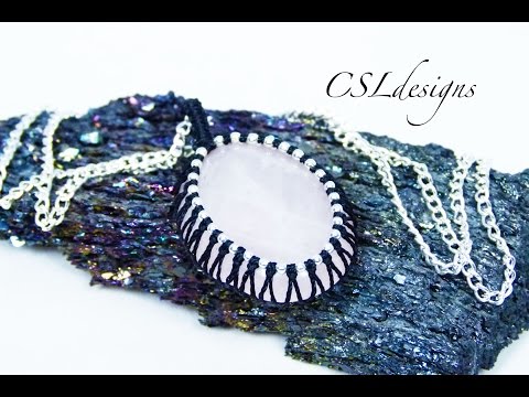 12 Gorgeous DIY Macrame Crystal Holders & Wall Hanging Patterns ...