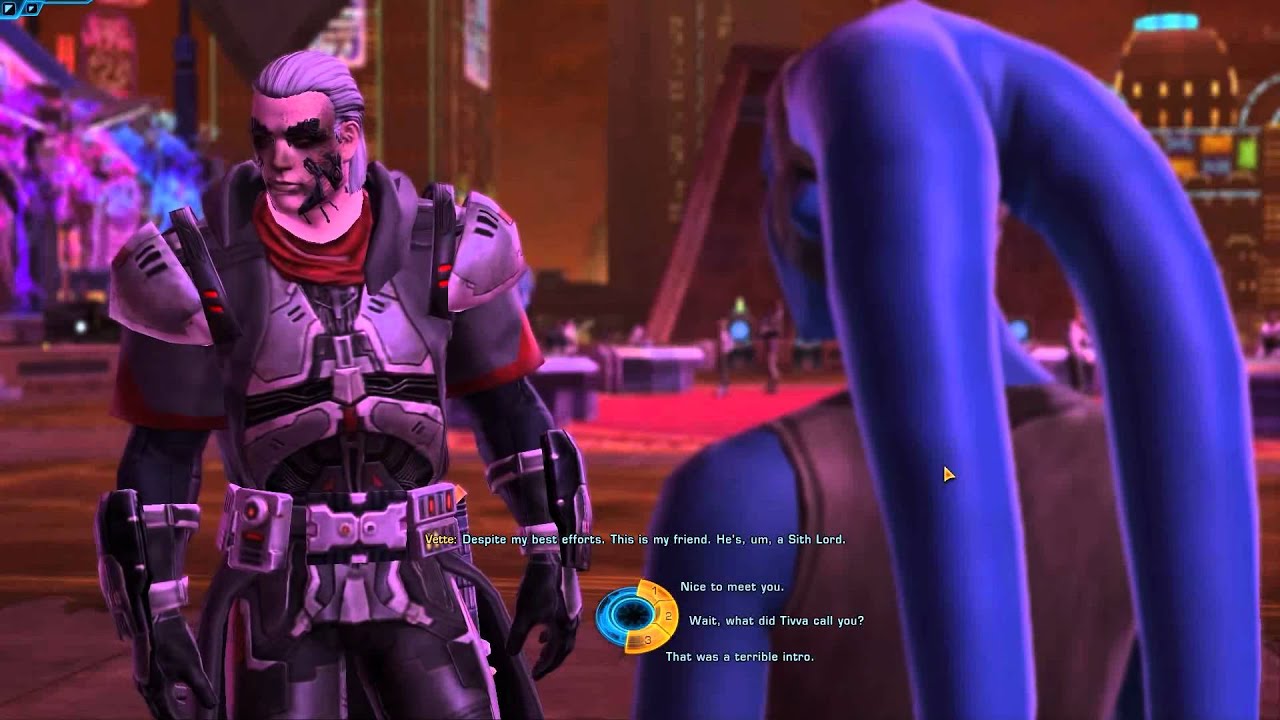 SWTOR - Sith Warrior - Companion Quest 1080p - YouTube