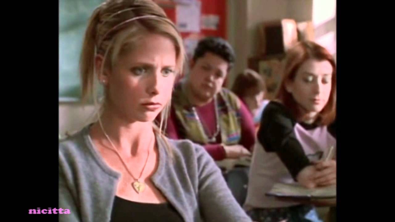 Fun Buffyverse Moments - Buffy hears thoughts (3x18) - YouTube