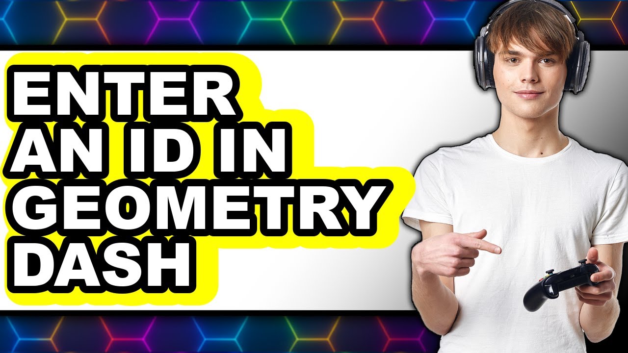 How to Enter an Id in Geometry Dash - Easy Guide - YouTube